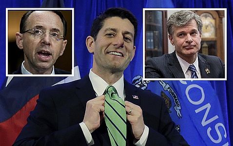 June 14, 2018 - FBI Director Wray commits to the institutional cover-up ...