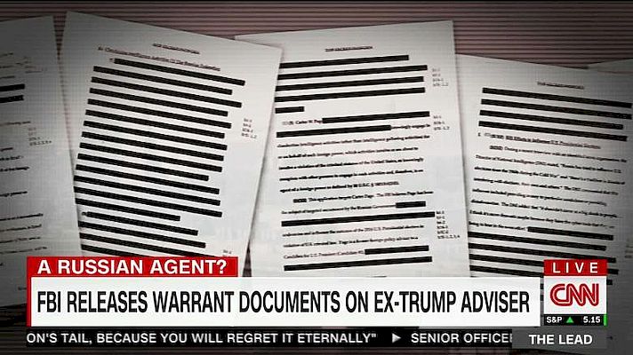July 21, 2018 - The FISA applications relied on hearsay from tertiary ...