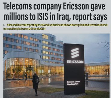 February 2022 - Swedish telecom, Ericsson, who controls America's ...