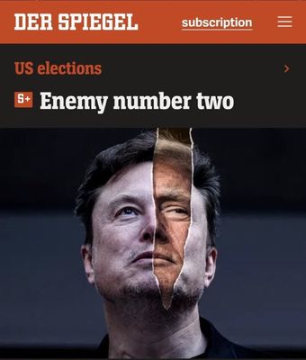 October 20, 2024 - Elon Musk calls out legacy mainstream media for ...