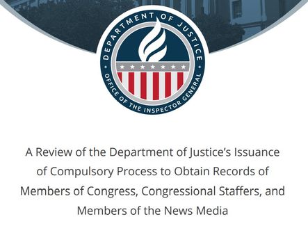 December 10, 2024 - DOJ IG report: In 2017, the Justice Department ...