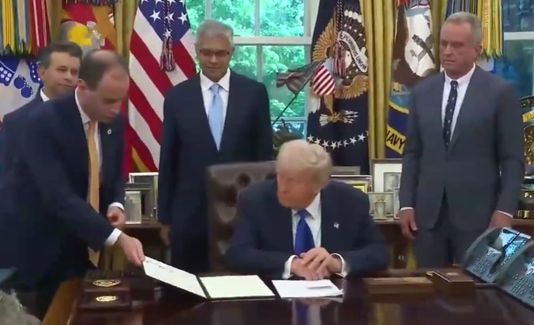 May 5, 2025 - Trump signs Executive Order to stop federal funding for ...