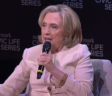 May 15, 2025 - Hillary Clinton slams Trump for wanting more American babies and says that's what ...